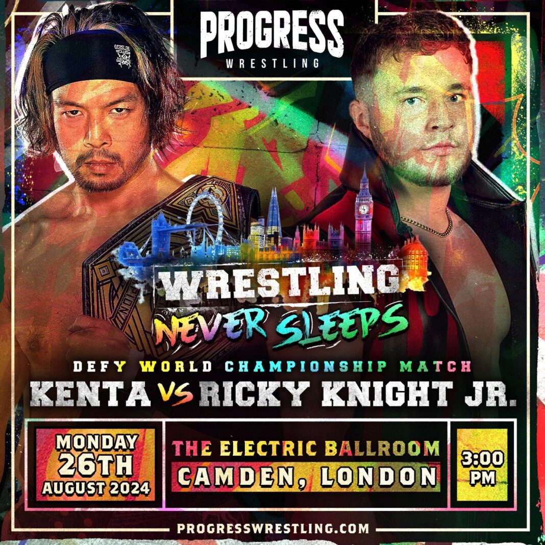 Ricky Knight Jr vs KENTA por el DEFY World Championship en PROGRESS ...