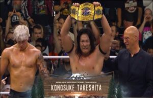 Konoshuke Takeshita nuevo campeón Internacional de AEW - Planeta Wrestling