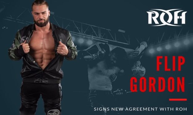 Flip Gordon renueva su contrato con Ring of Honor - Planeta Wrestling