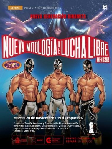 Lanzan Historieta sobre la Mitología de la Lucha Libre Mexicana del CMLL